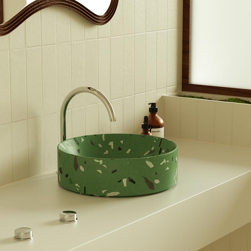 MX005-1 Sleek Terrazzo Basin for Minimalist Design - Daoben Building ...