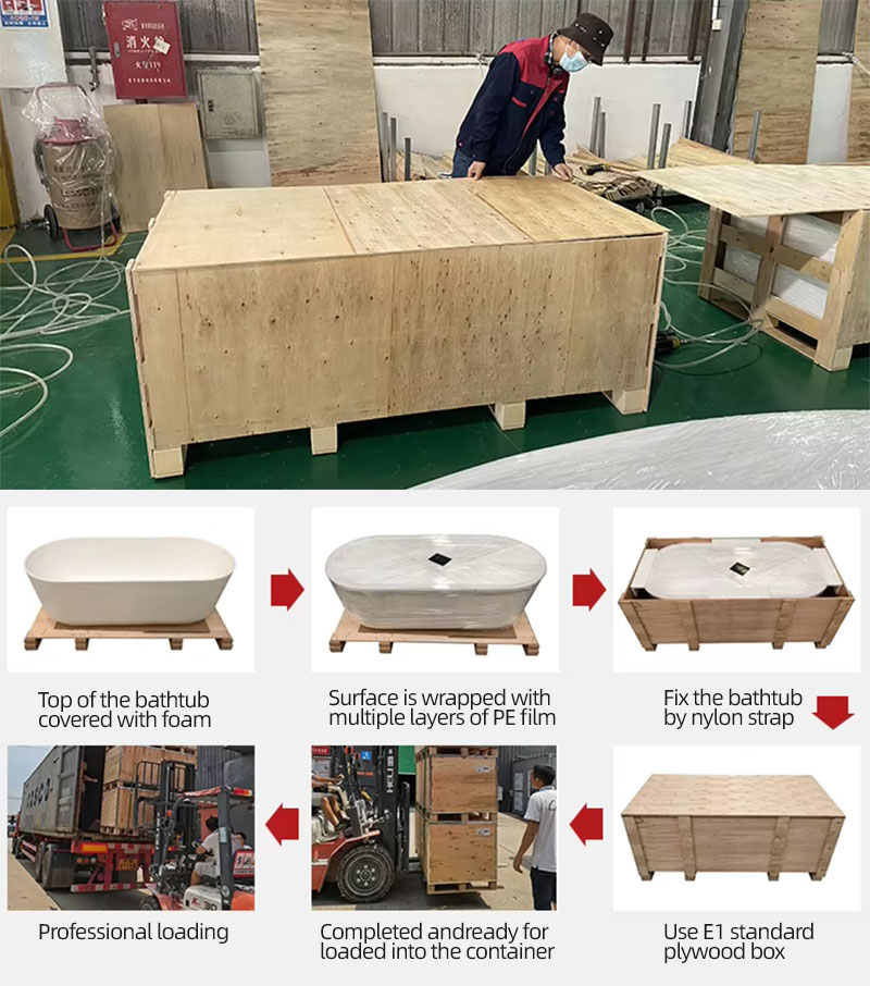 DB8802-1 High Quality Solid Surface Repairable Two Person Soaking ...