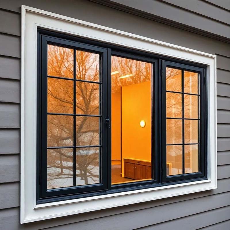 CA4-7 Aluminum Casement Windows With Double Glazed - Daoben Building ...