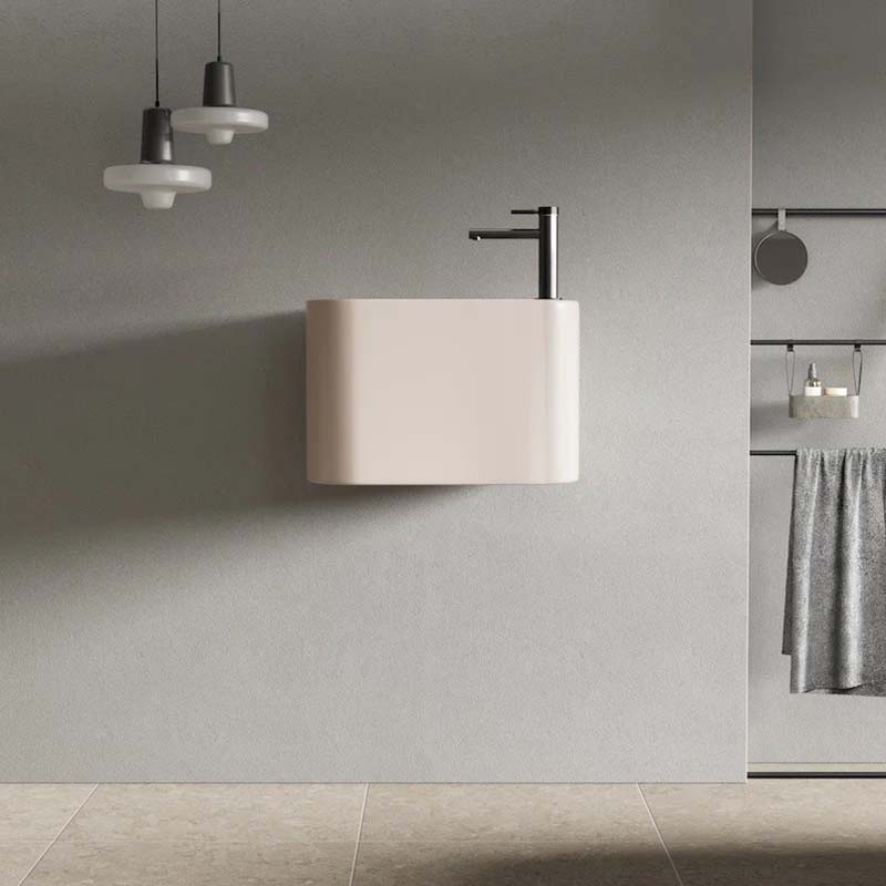 DB106 Small Wall Mounted Sinks For Bathroom - Daoben Building Materials